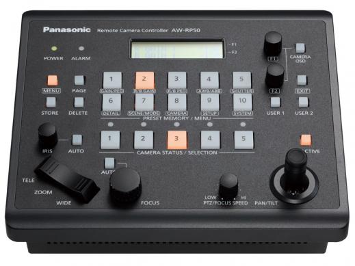 Panasonic AW-RP50 Remote Camera Controller Discontinued - Mccom.tv