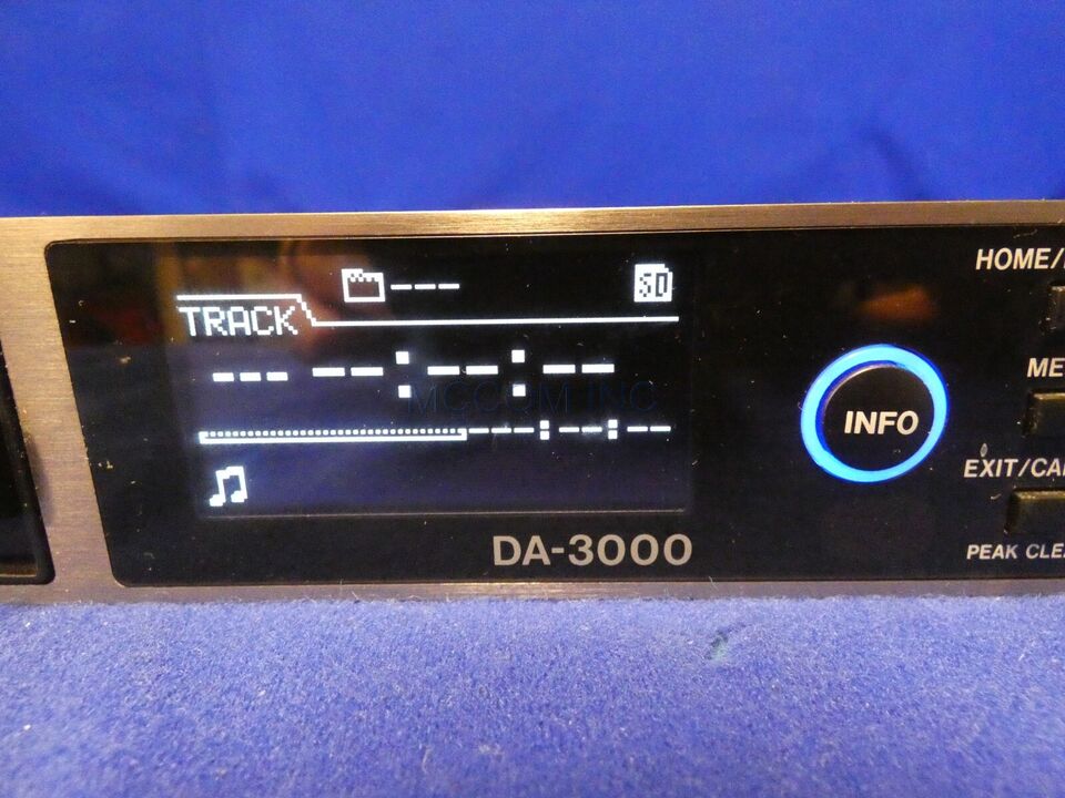 Tascam DA-3000 Stereo Master Recorder/ ADDA Converter