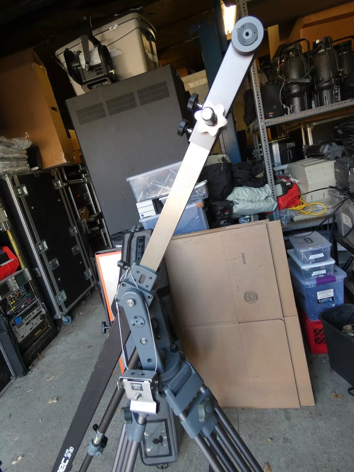 Libec JB-30 Jib Arm on Libec T101 Tripod
